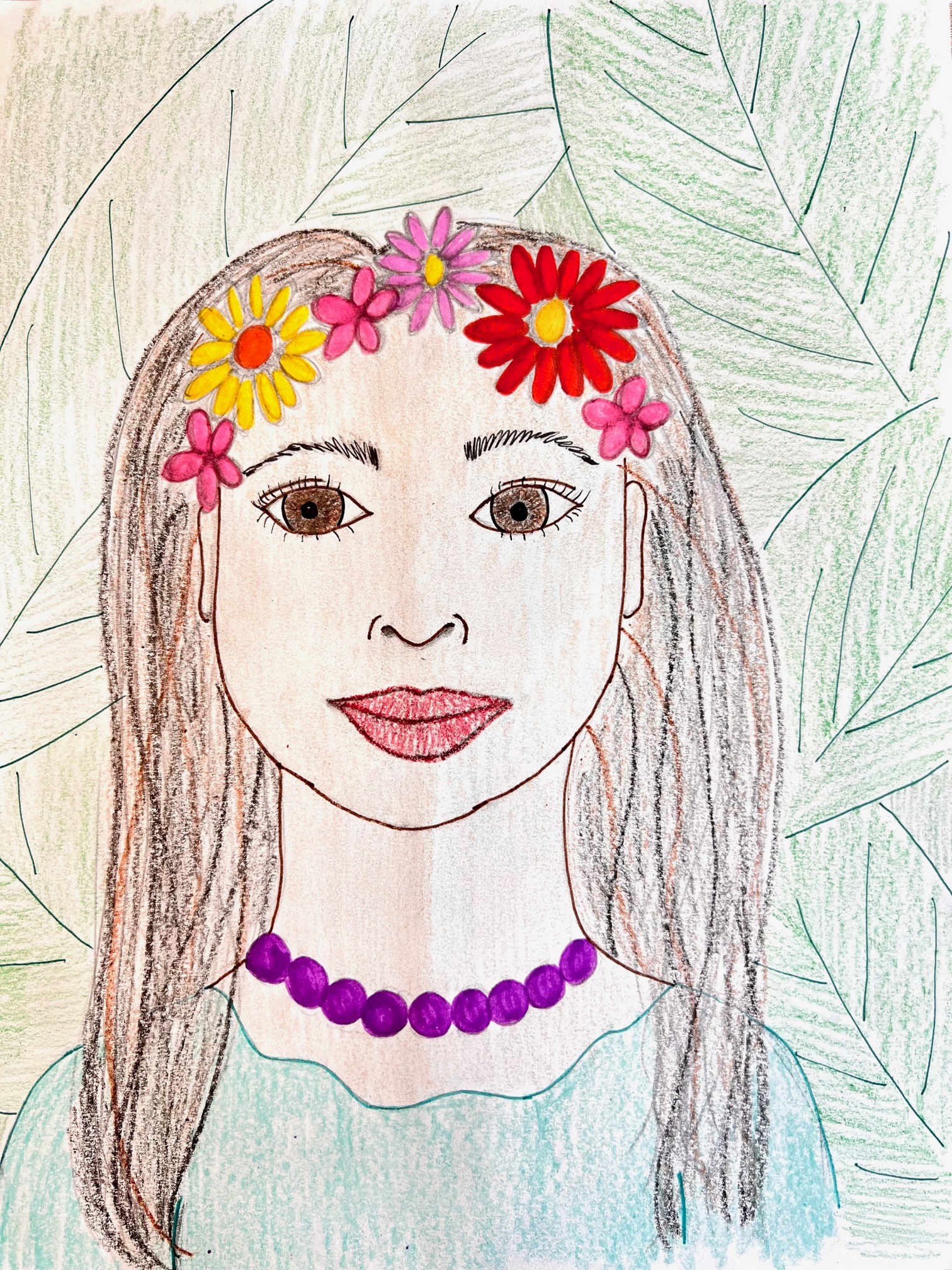 Little Artist Lesson: Frida Kahlo Self Portraits - The Mom Touch