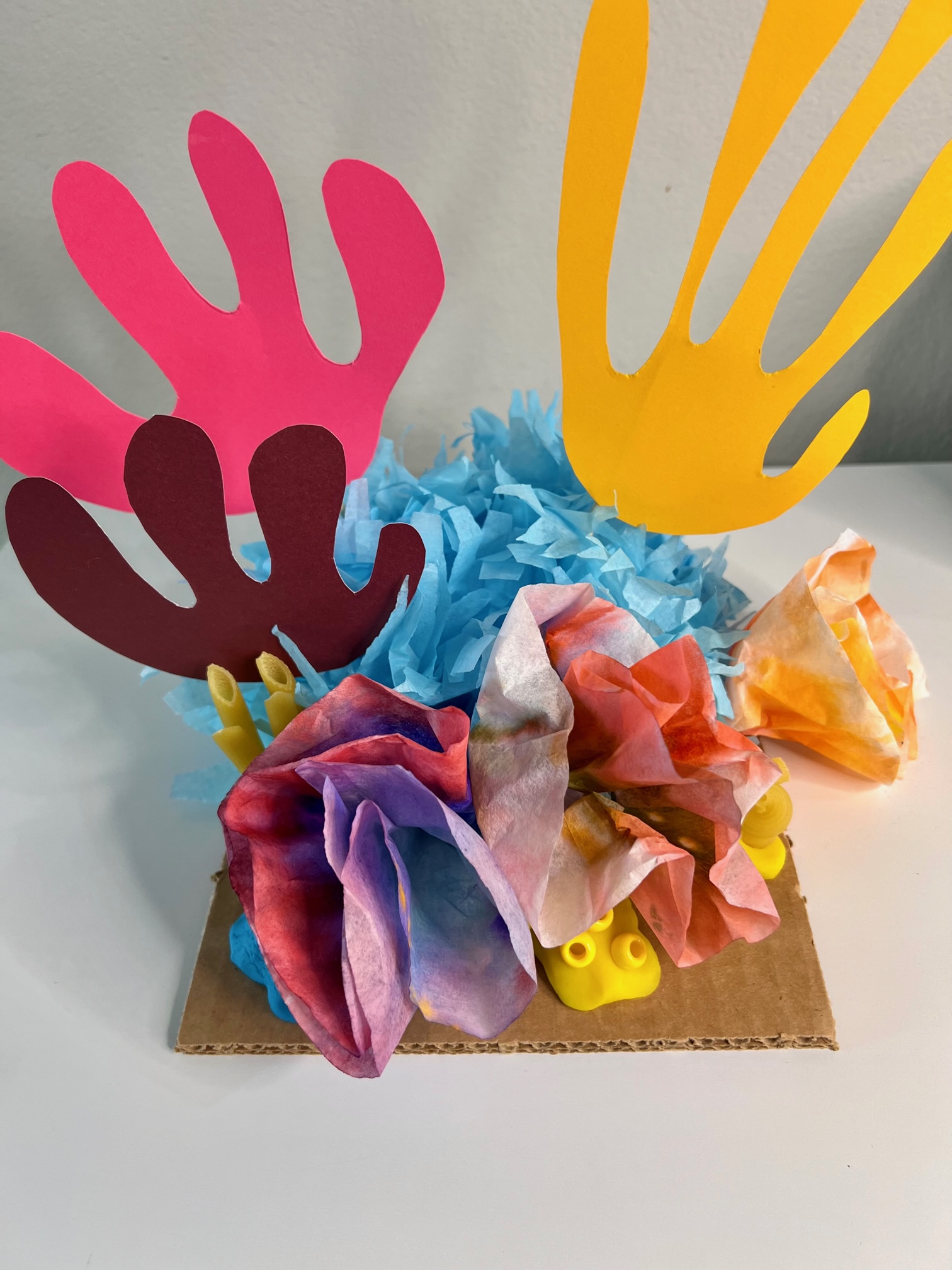 Fun Coral Reef Scene Activity - The Mom Touch